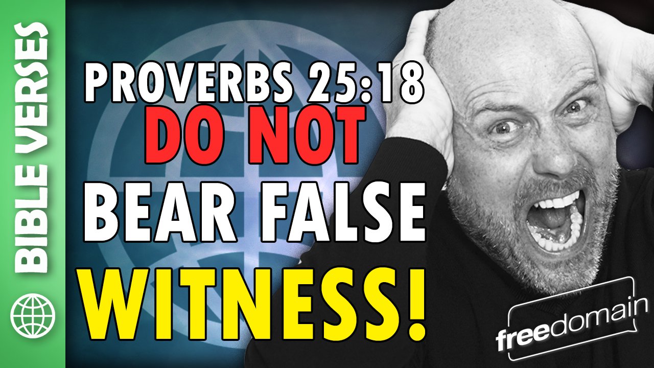 Thou Shalt NOT Bear False Witness! Bible Verses | Stefan Molyneux ...